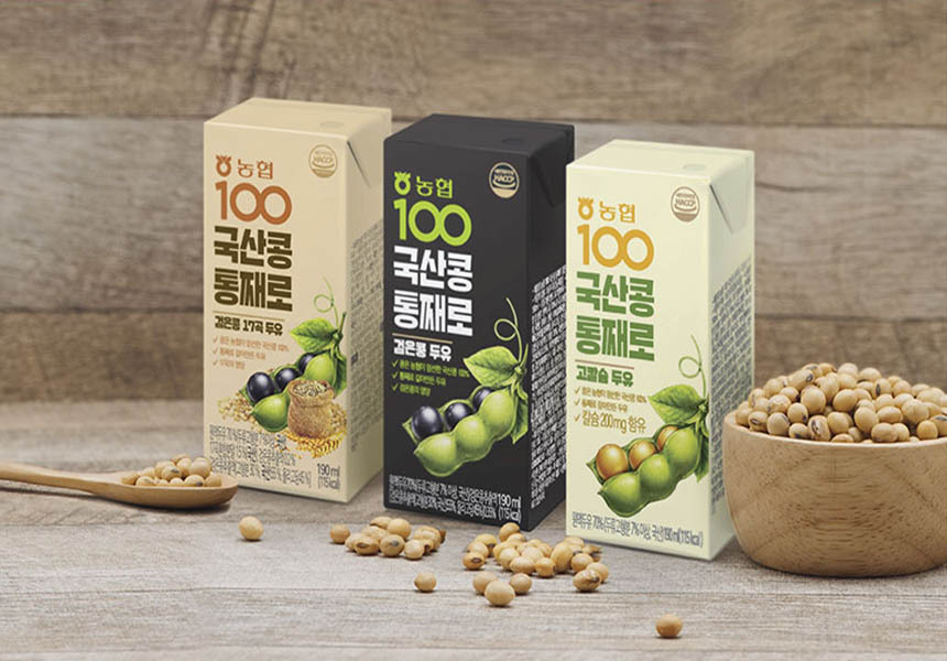 G마켓 - 농협식품 국산콩 100% 190ml X 64팩 검은콩 두유